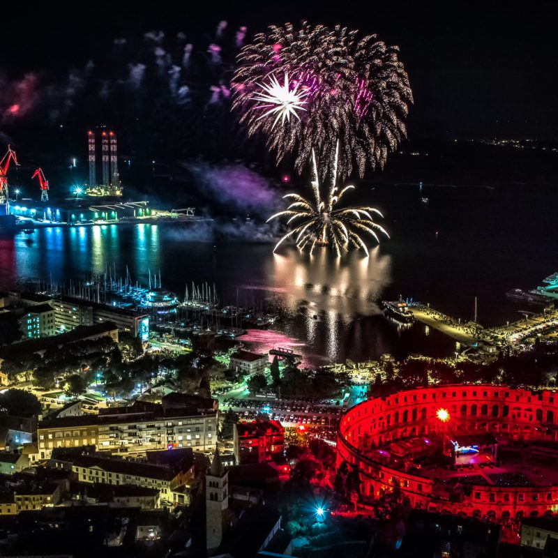 Pula Music Week in one of the most magnificent open-air stages! | Park ...